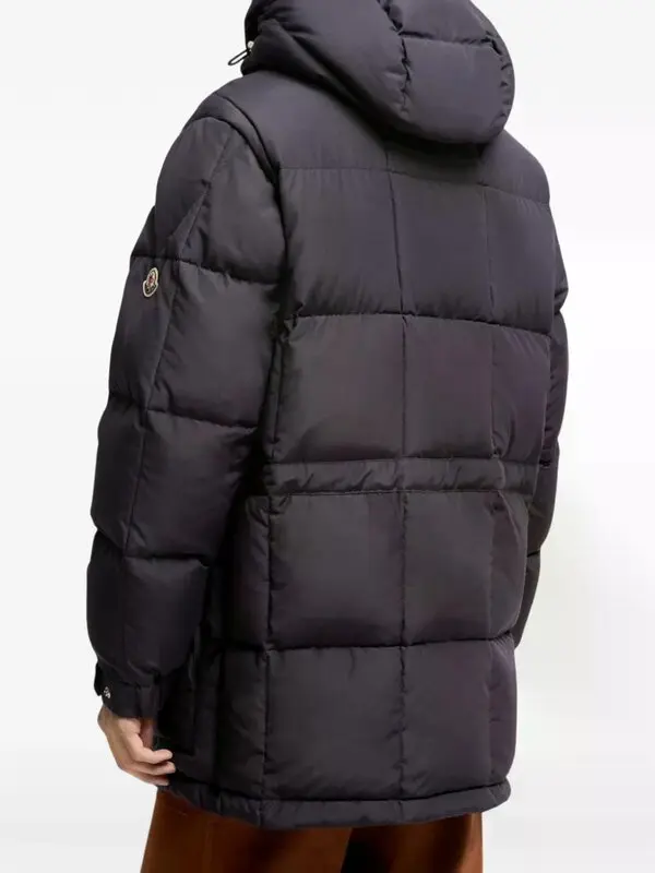 Moncler Sylmara Quilted Hooded Coat Jacket