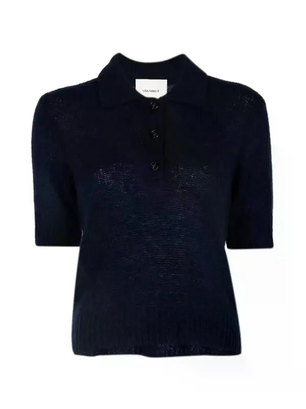 LISA YANG Masy Short-sleeve Polo Top