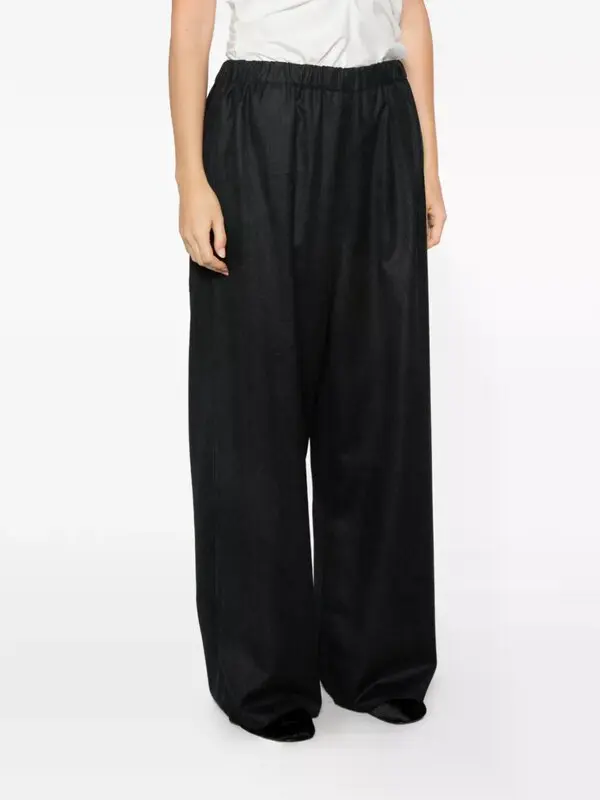 Sofie D'hoore Elasticated Wide-leg Trousers