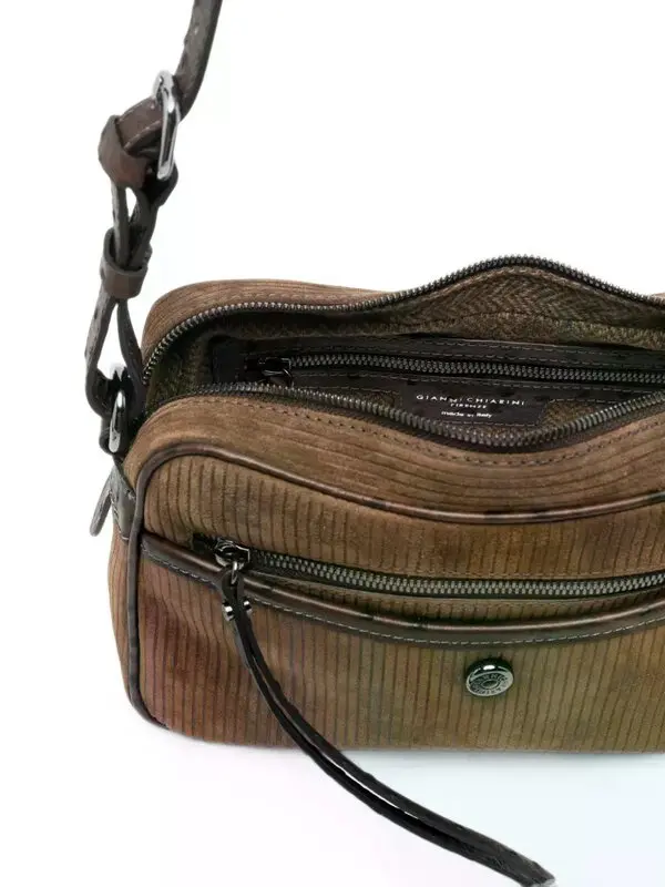 GIANNI CHIARINI Cora Zip-up Shoulder Bag