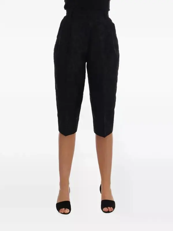 Dolce & Gabbana Brocade Capri Shorts