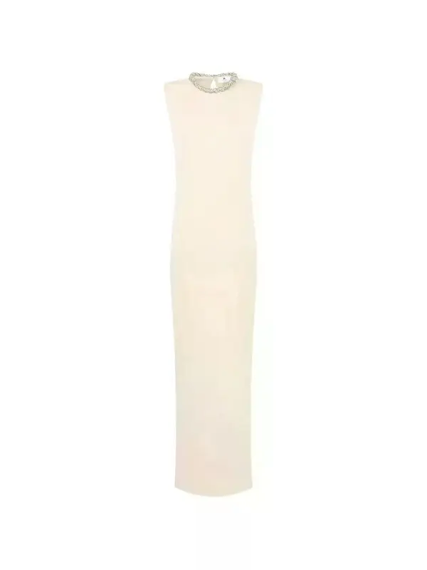 Elisabetta Franchi Red Carpet Long Dress - Neutrals