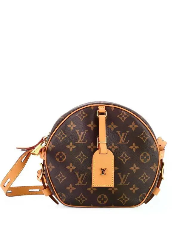 LOUIS VUITTON Boite Chapeau Souple Bag Monogram Canvas Mm Shoulder Bag - Brown
