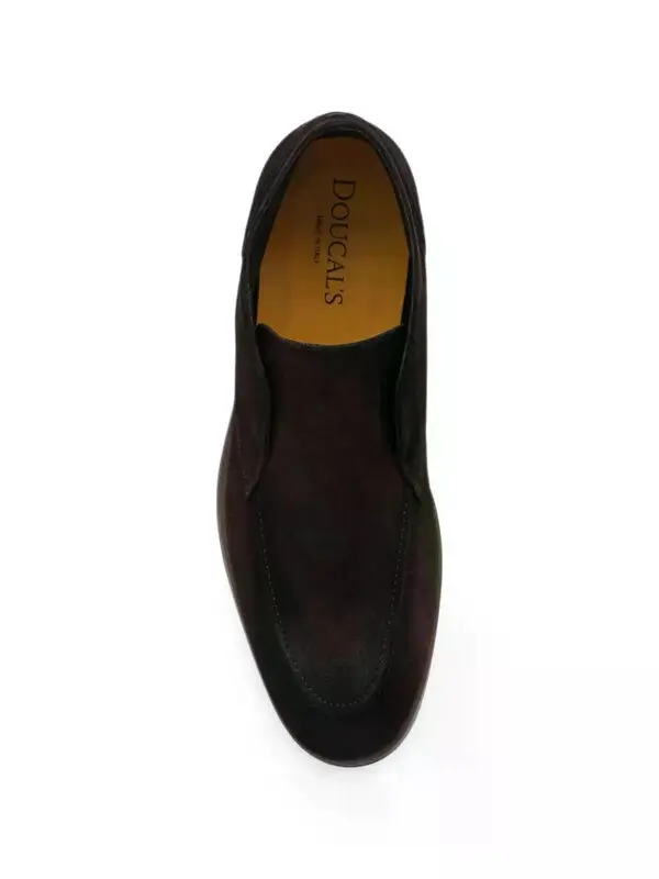 DOUCAL'S Almond-toe Slip-on Desert Boots