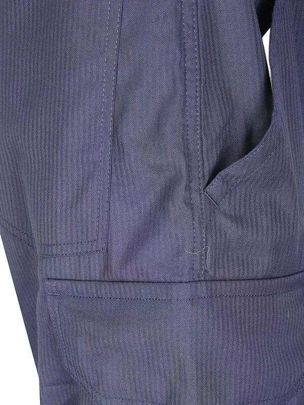 Comme Des Garçons Herringbone-weave Pants