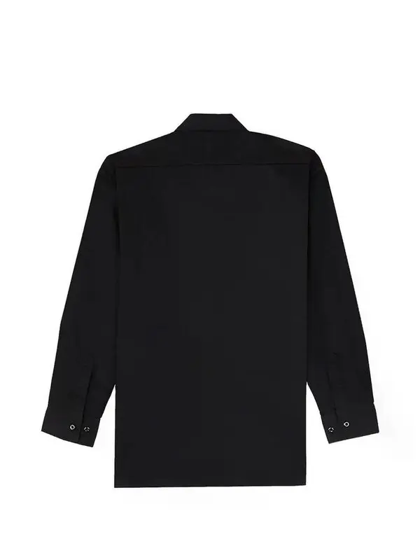 Dickies Logo-patch Long-sleeve Work Shirt