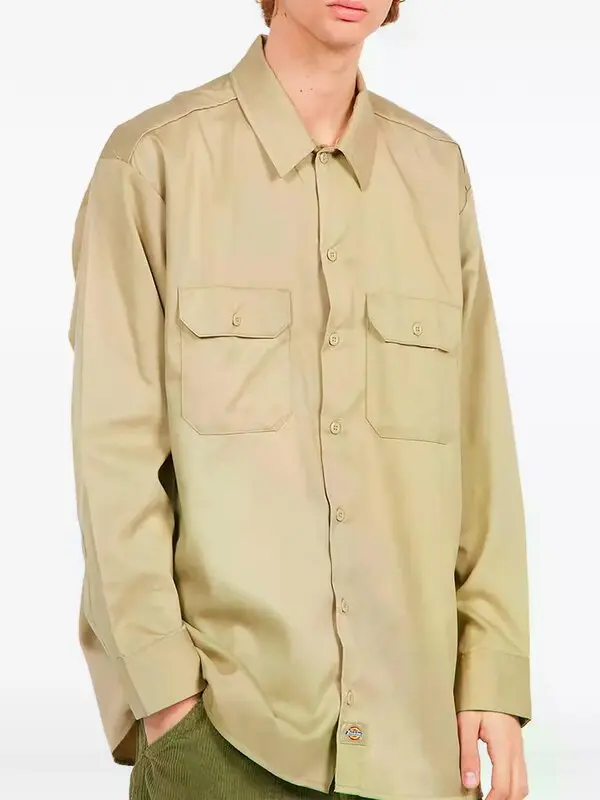 Dickies Button-up Patch-pocket Shirt