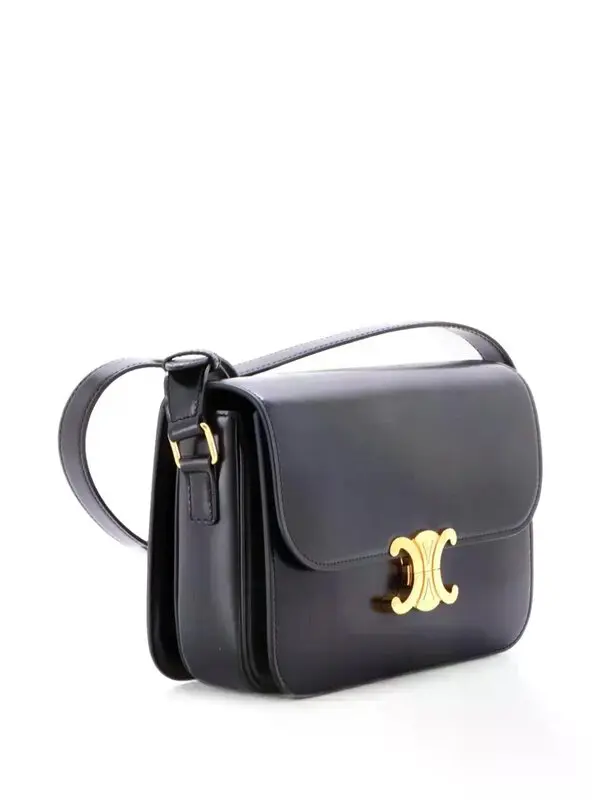 Celine Triomphe Shoulder Bag Smooth Calfskin Medium Crossbody Bag