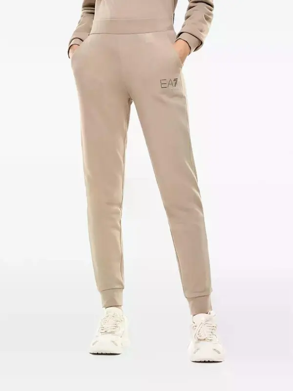 EA7 Logo-print Track Pants