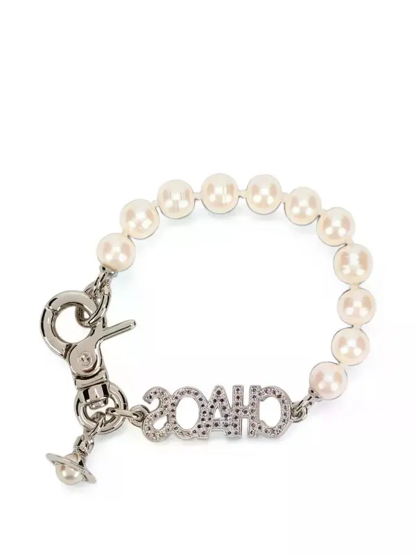 VIVIENNE WESTWOOD Orb-pendant Faux-pearl Bracelets