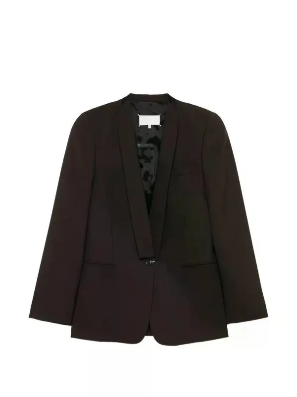 MAISON MARGIELA Collarless Four-stitch Jacket