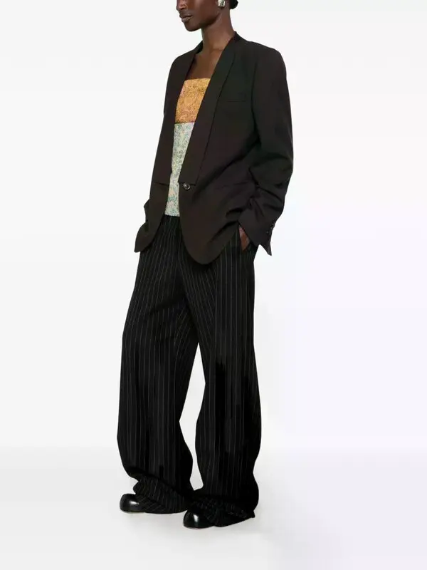 MAISON MARGIELA Collarless Four-stitch Jacket
