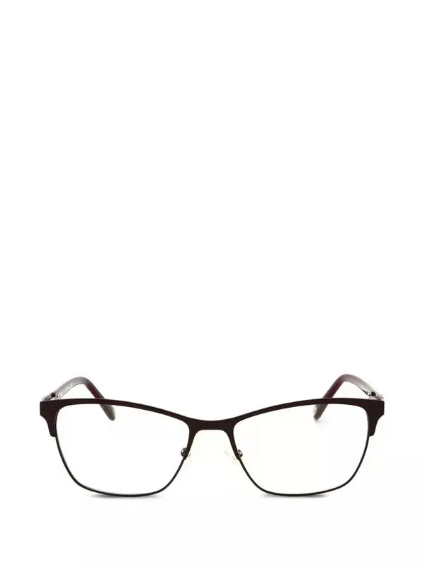 EMOZIONI Rectangle-frame Glasses - Purple