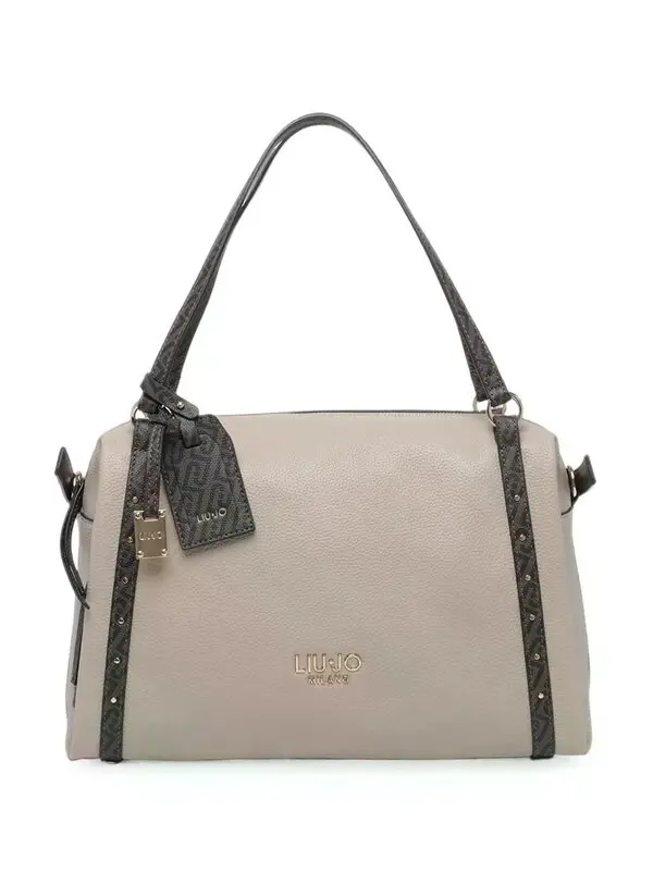 Liu Jo Logo-print Studded Shoulder Bag