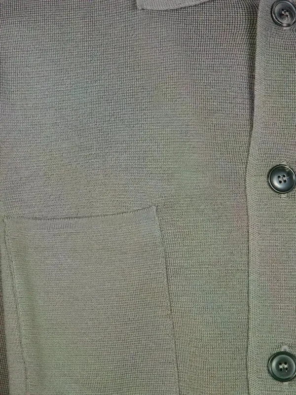 FILIPPO DE LAURENTIIS Button-down Chest-pocket Overshirt