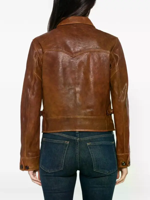 RE/DONE Devon Leather Jacket