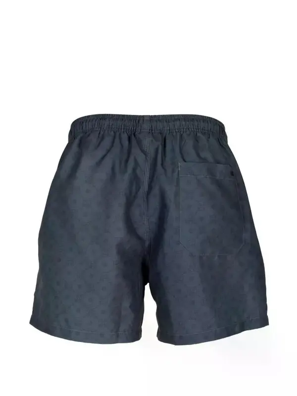 OAS Company Mosaico Geometric-print Swim Shorts