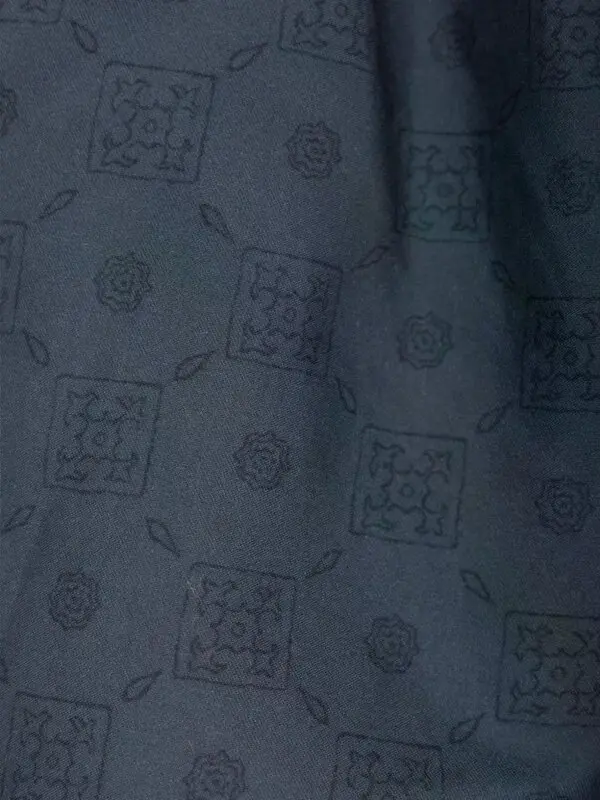 OAS Company Mosaico Geometric-print Swim Shorts