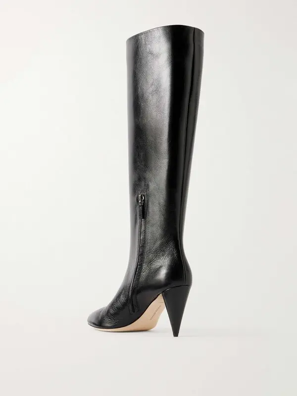 Victoria Beckham Maverick 80 Leather Knee Boots