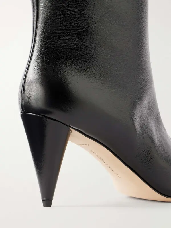 Victoria Beckham Maverick 80 Leather Knee Boots