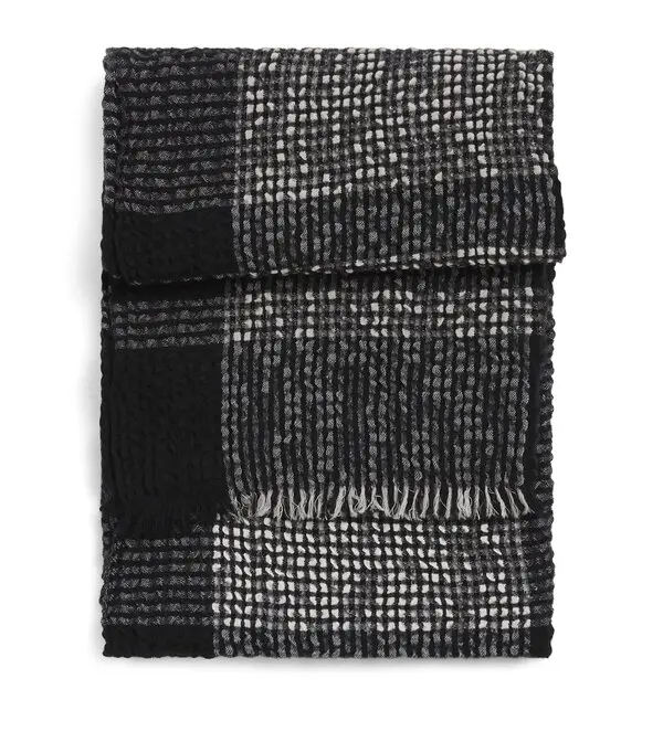 Issey Miyake Wool-cashmere Bumpy Wool Scarf