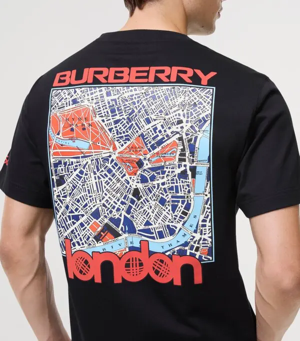 Burberry Cotton London Map T-shirt