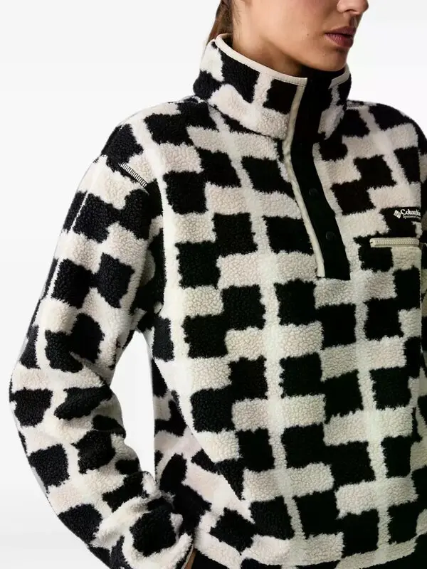 Columbia Helvetia Ii Checkered Fleece Sweater