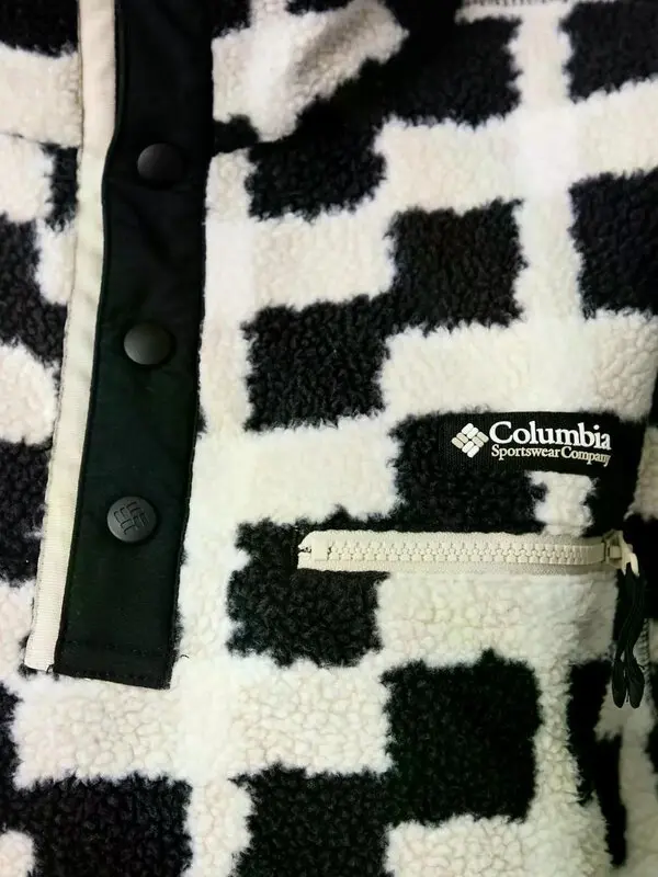 Columbia Helvetia Ii Checkered Fleece Sweater