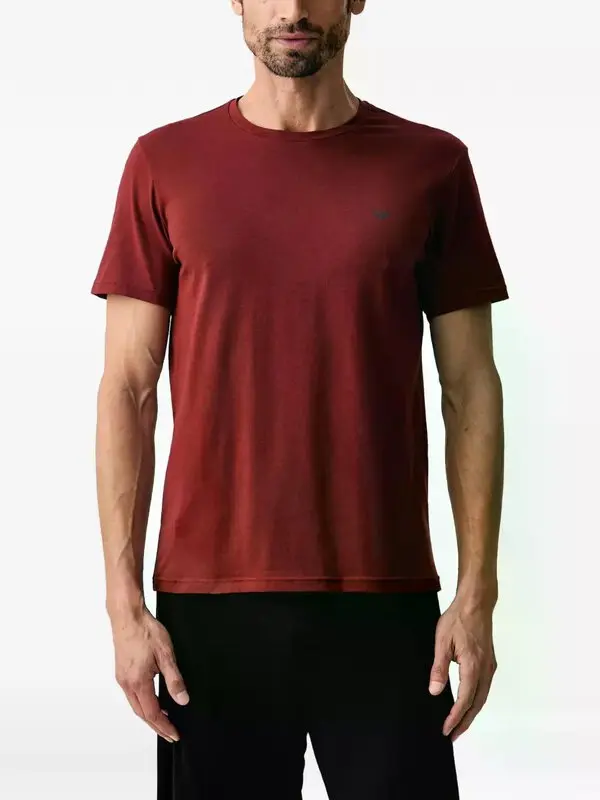 Emporio Armani Logo-print T-shirt - Multicolour