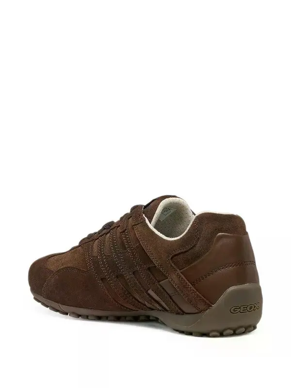 Geox Suede Panelled Sneakers