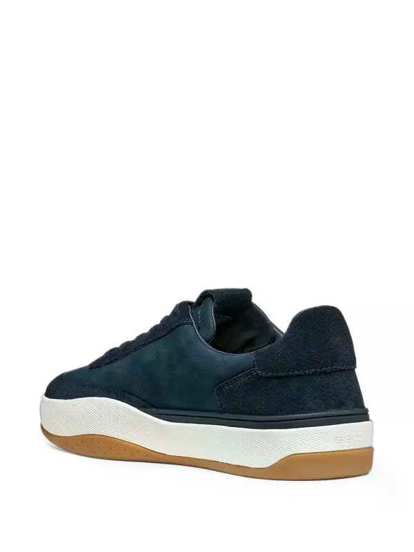 Geox Dynamia Suede Panelled Sneakers
