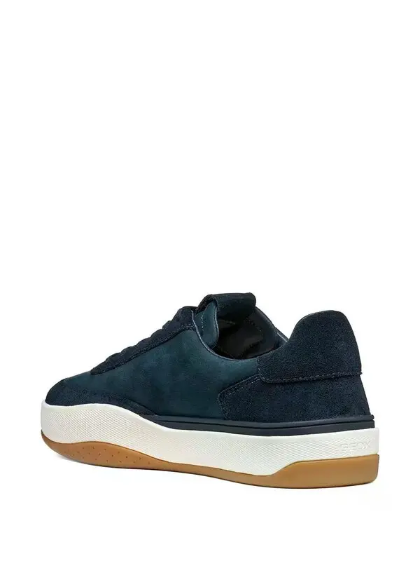 Geox Dynamia Suede Panelled Sneakers