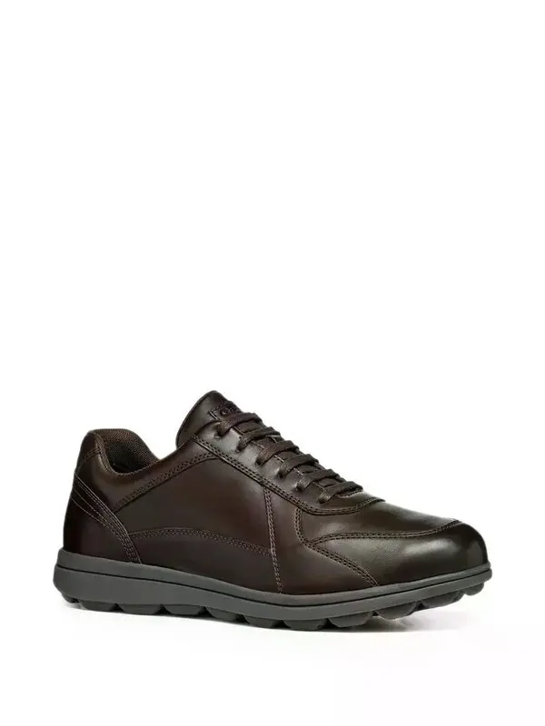 Geox Spherica™ Ec12 Lace-up Leather Sneakers