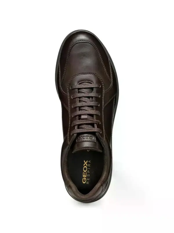 Geox Spherica™ Ec12 Lace-up Leather Sneakers