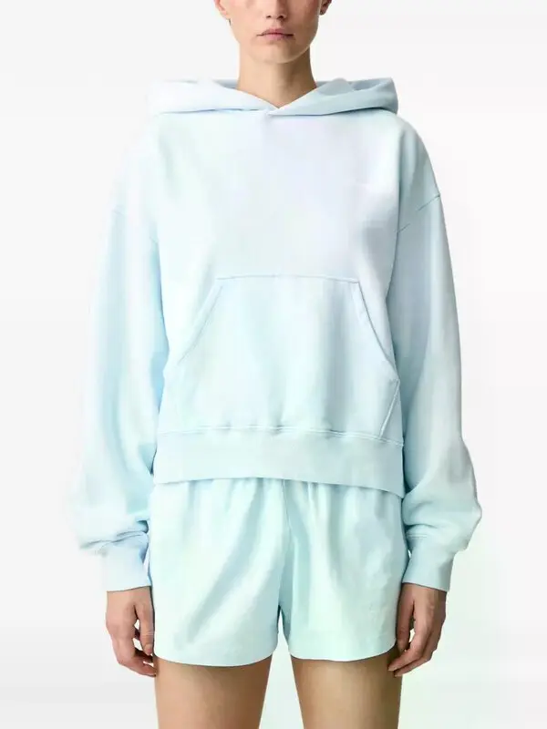 Sporty & Rich International Cotton Hoodie - Blue
