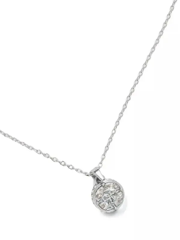 Guess Crystal-embellished 4g-logo Necklace