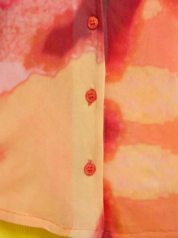 Desigual Short-sleeved Printed Blouse