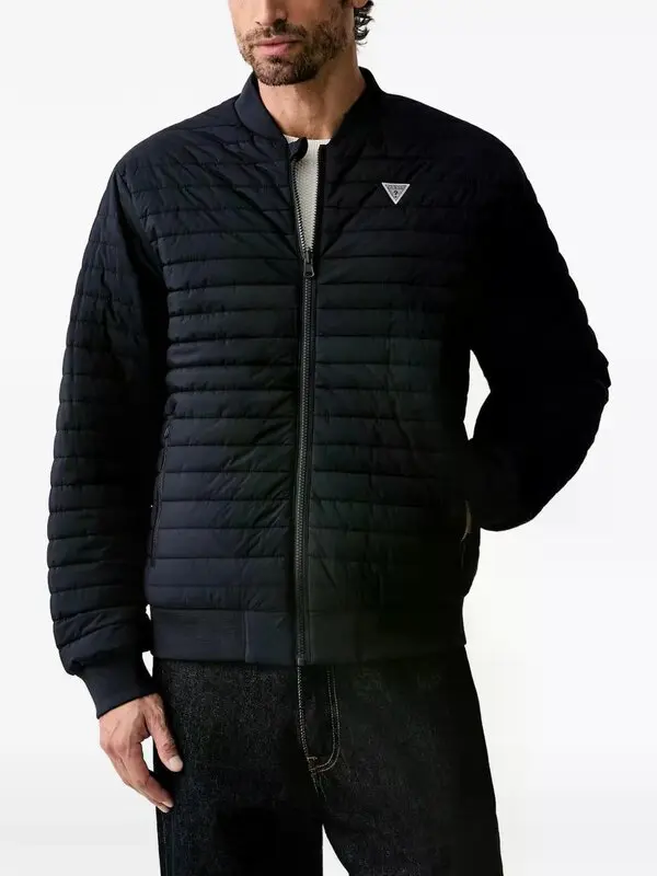 Guess Reversible Quilted Bomber Jacket