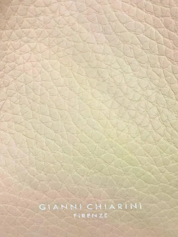 GIANNI CHIARINI Dua Pebbled Leather Shoulder Bag
