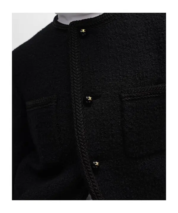 Celine Chasseur Jacket In Wool Natt