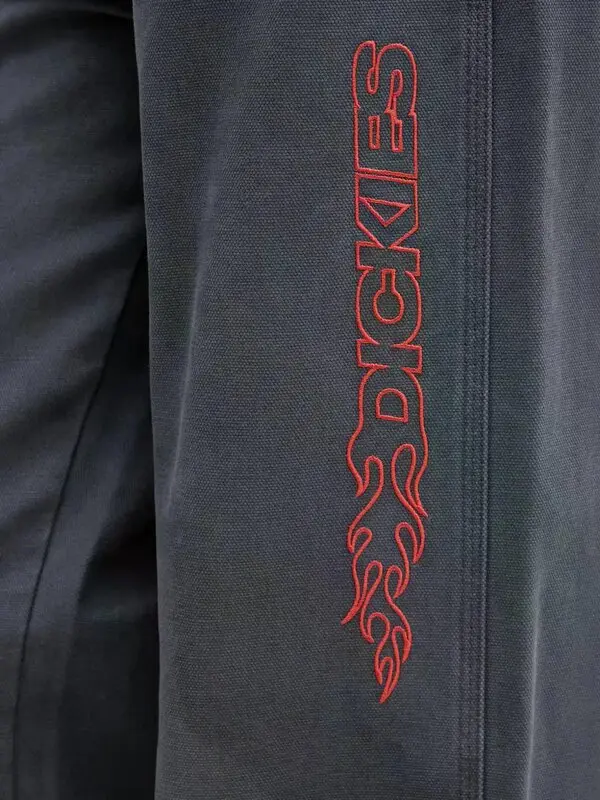 Dickies Logo-embroidered Wide-leg Trousers