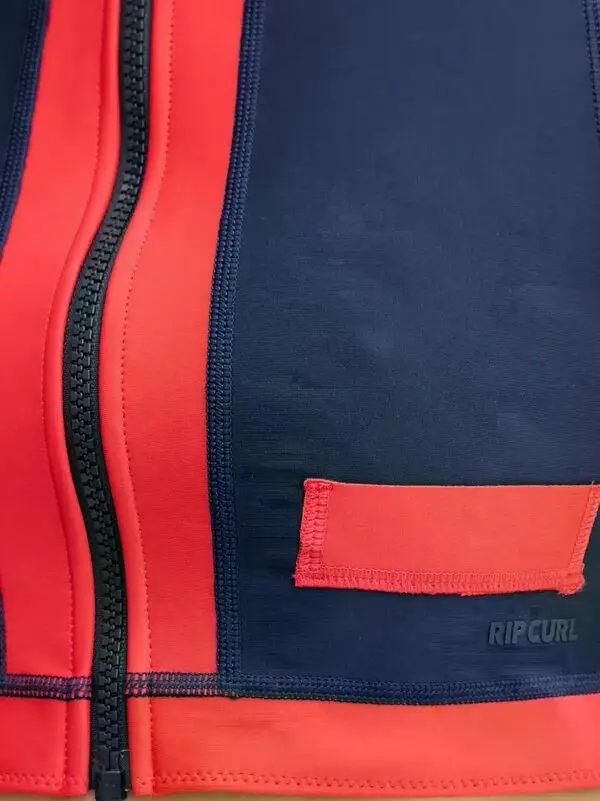 Rip Curl Coco Zip-up Panelled Bikini Top