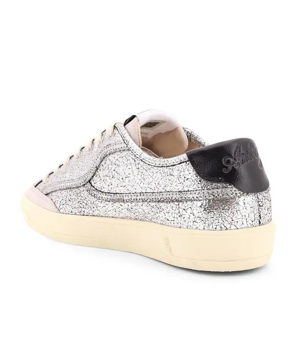 AUTRY Cracked-look Low-top Sneakers