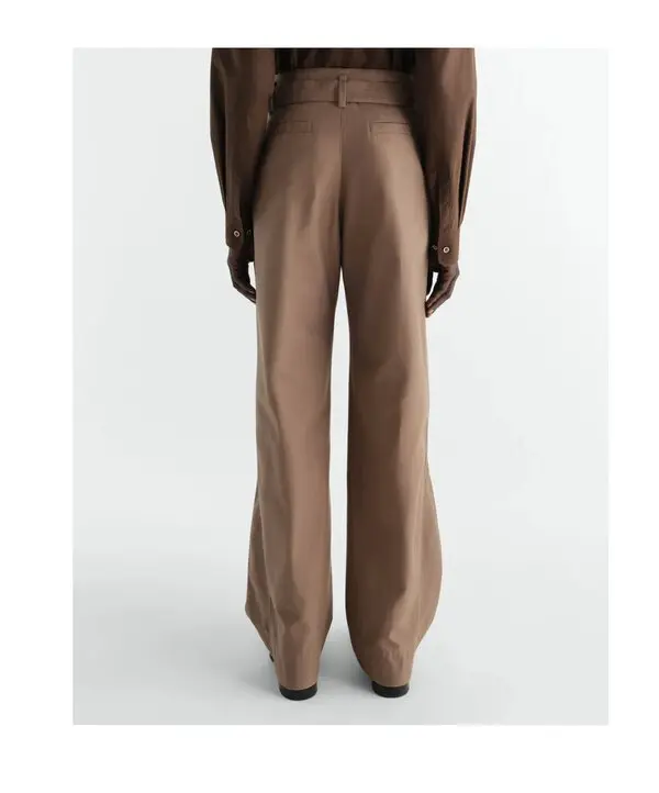 LEMAIRE Rounded Pants In Polycotton Twill
