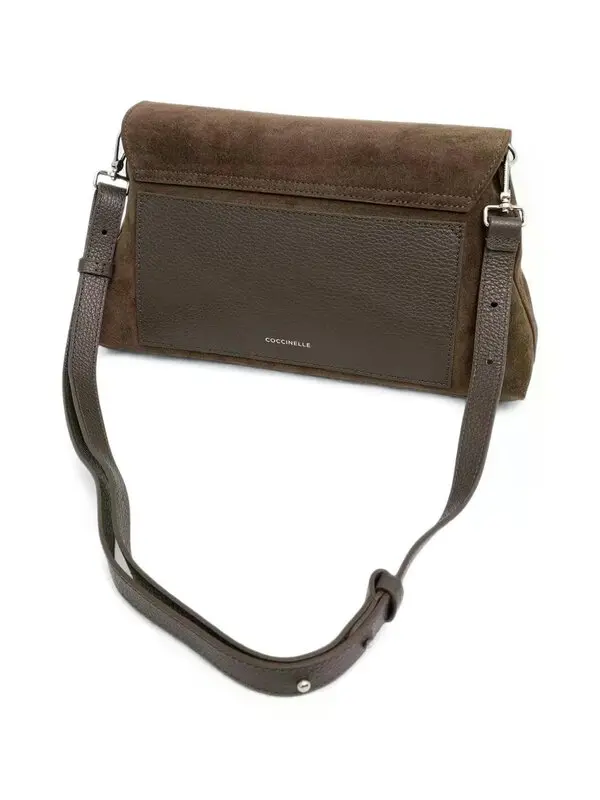 COCCINELLE Medium Nikla Suede Shoulder Bag