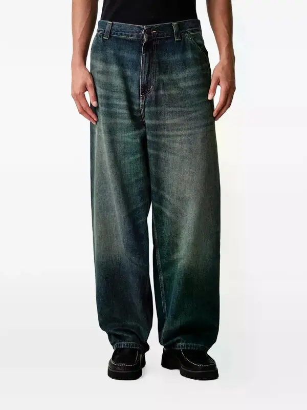 Carhartt Work In Progress Og Single Knee Faded Carpenter Jeans