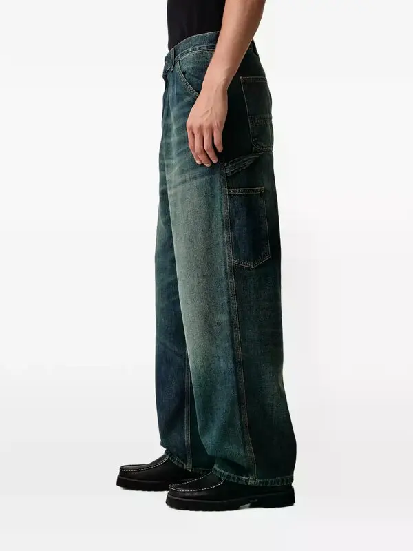 Carhartt Work In Progress Og Single Knee Faded Carpenter Jeans