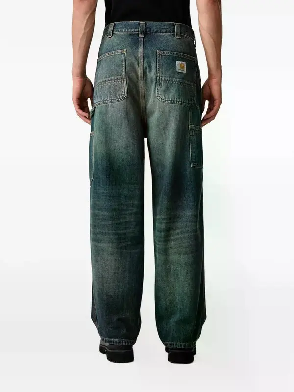 Carhartt Work In Progress Og Single Knee Faded Carpenter Jeans