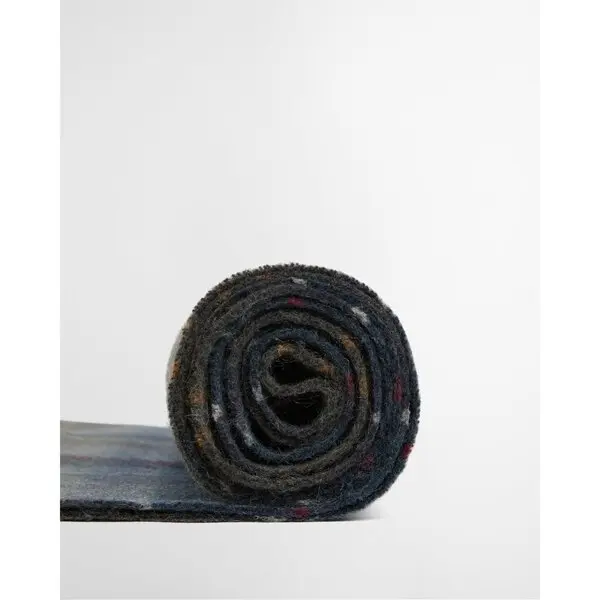 Barbour Plaid Wool Scarf
