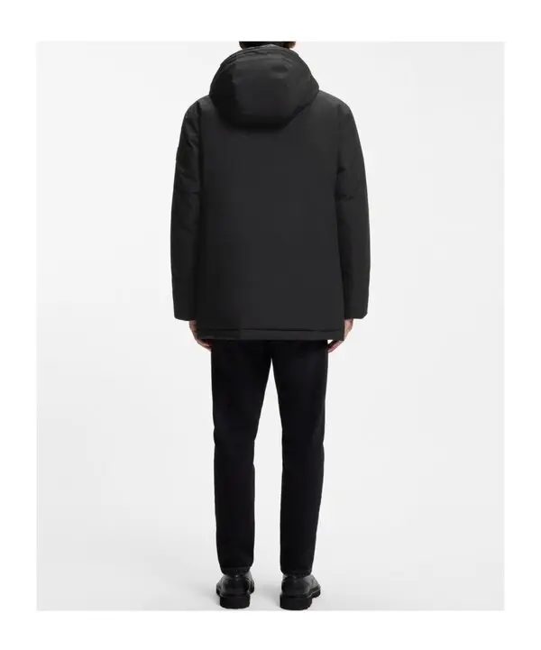Hugo Boss Mid-length Hooded Parka-style Puffer Jacket